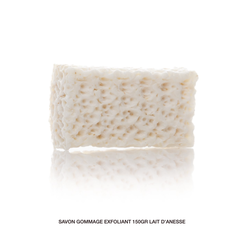 SAVON GOMMAGE AU LAIT D'ÂNESSE BIO EXFOLIANT - 150G